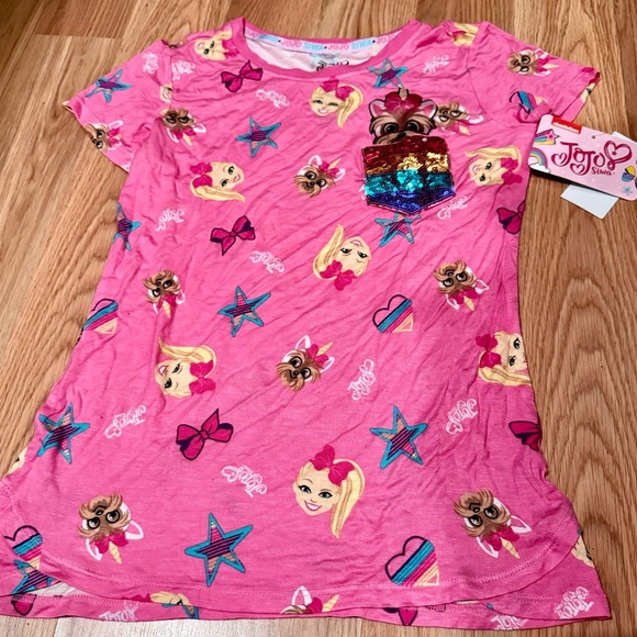 JoJo Siwa | Shirts & Tops | Jojo Siwa Girls Pink Tshirt | Poshmark